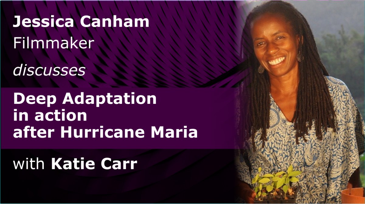Deep Adaptation in the Caribbean – Prof Jem Bendell